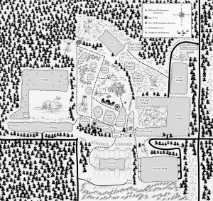 June Faire site handouts, schedule & map - The Barony of Dragon's Laire